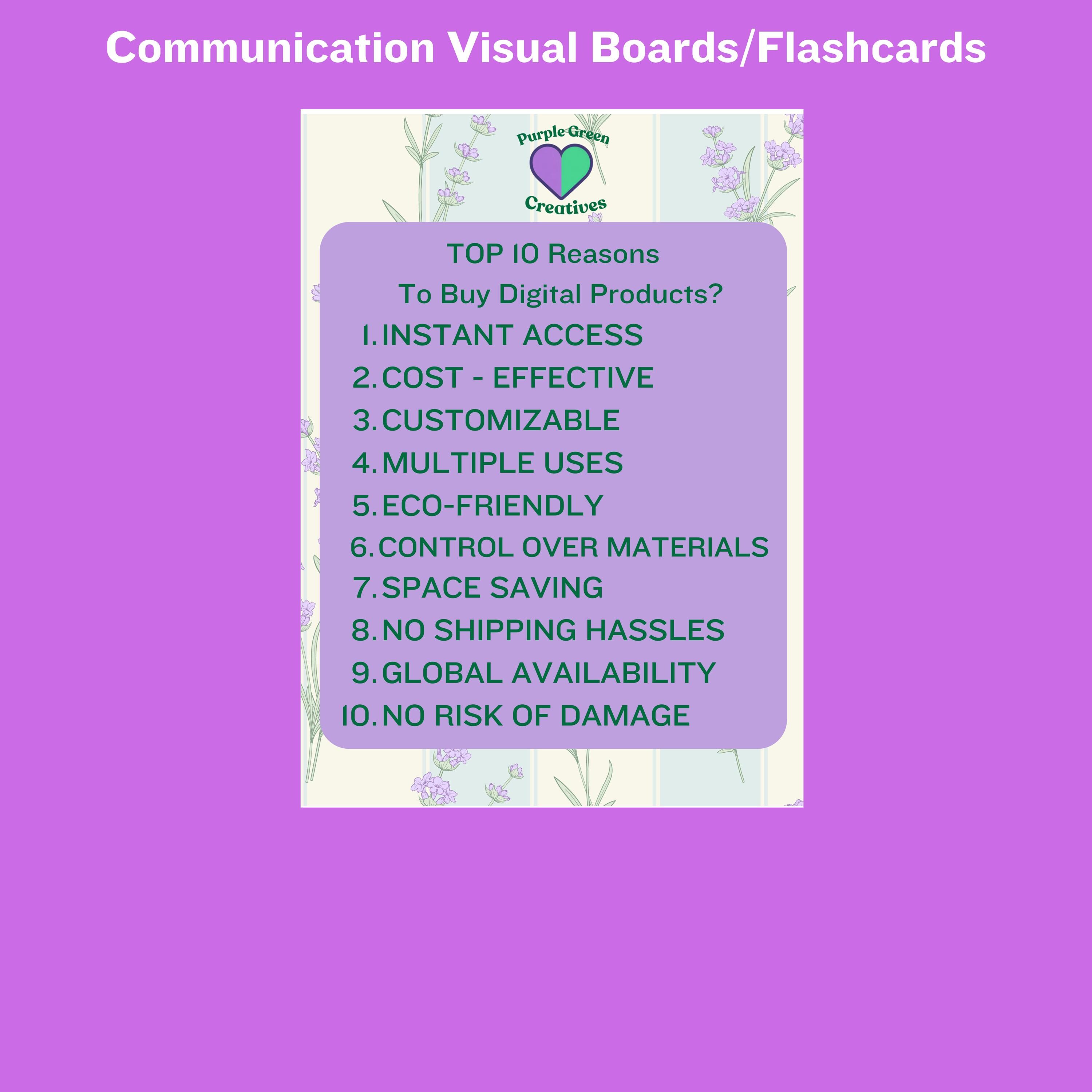 Communication Cards, Visual Cards, Daily Routine Cards, Visual Boards ...
