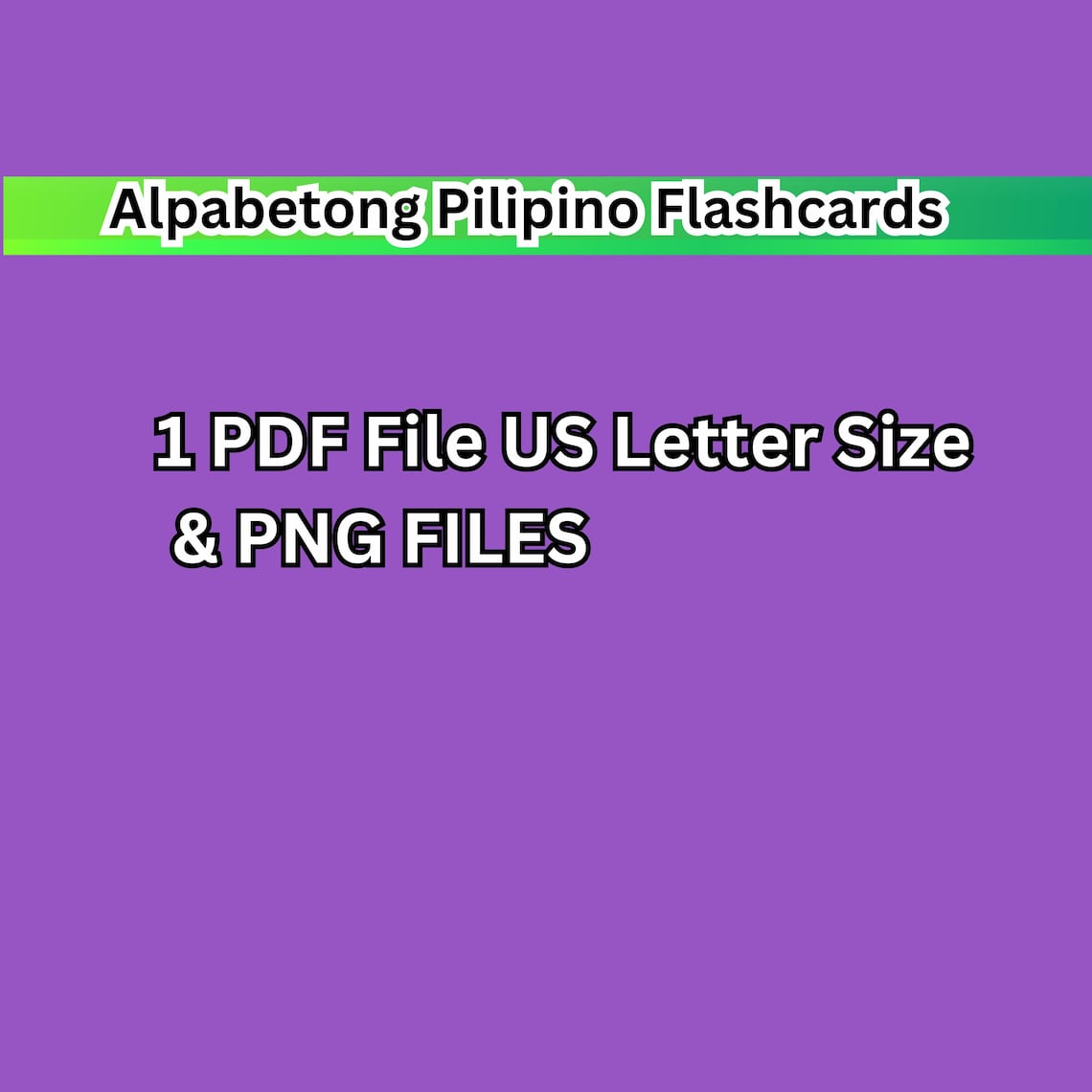 Filipino Alphabet Flashcards Printable, Tagalog ABC Cards for Kid ...