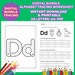 Worksheet Tracing Alphabet Writing ABC Tracing Printable Worksheet ABC ...
