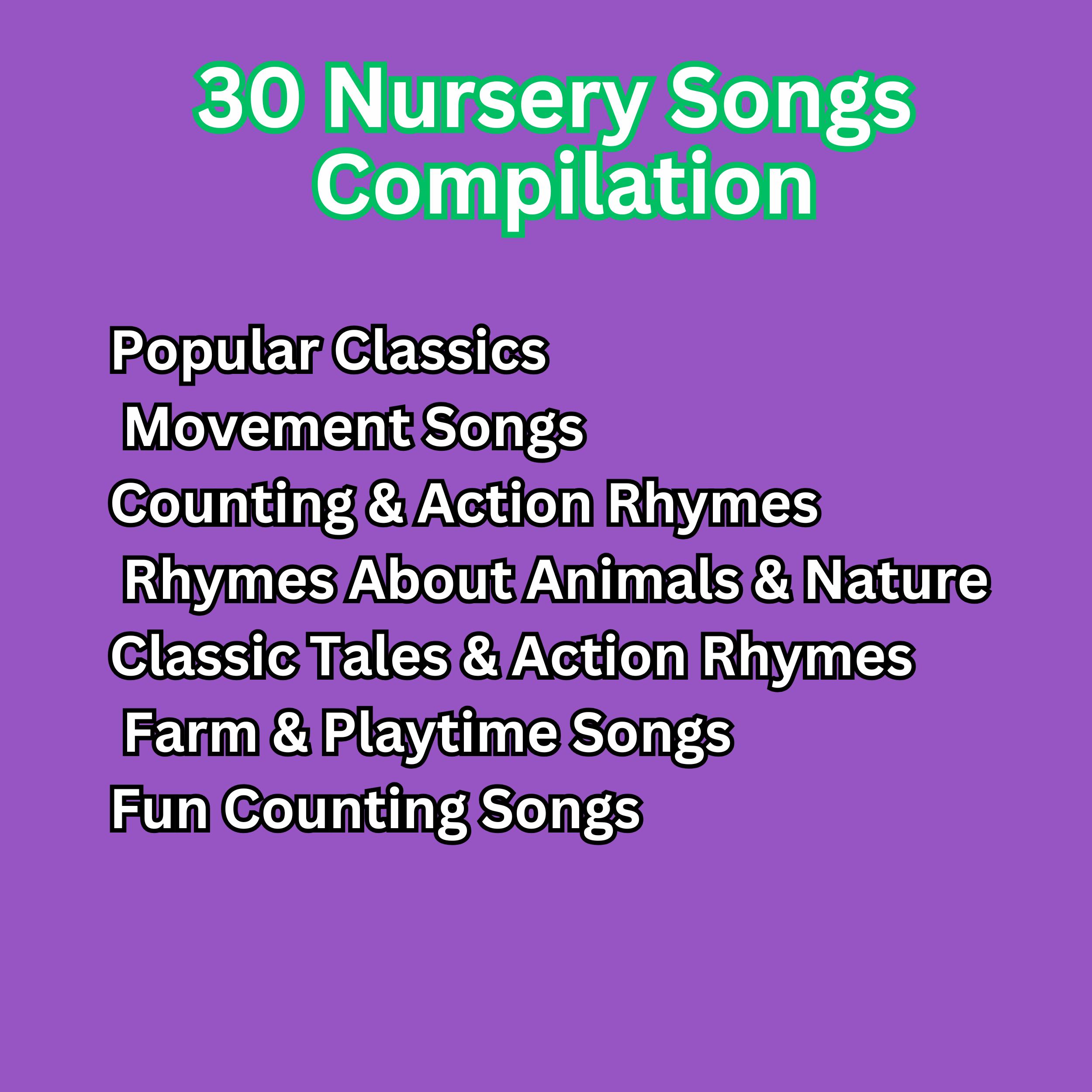 Nursery Songs Collection, Preschool Songs, Nursery Songs, Nursery ...