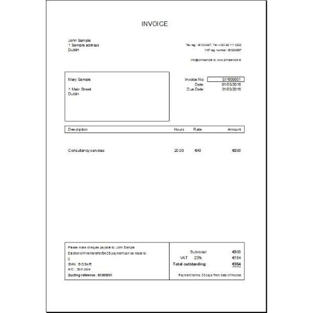 Sales Invoice Book Spreadsheet - Etsy