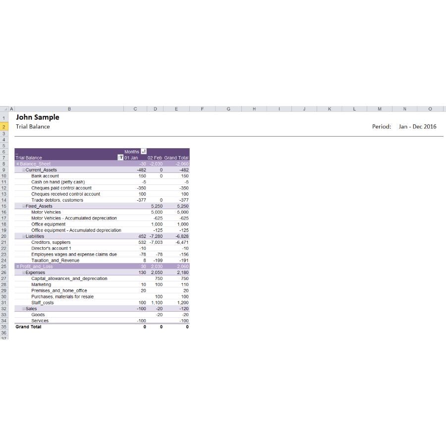 Complex Bookkeeping Excel Spreadsheet Template - Etsy