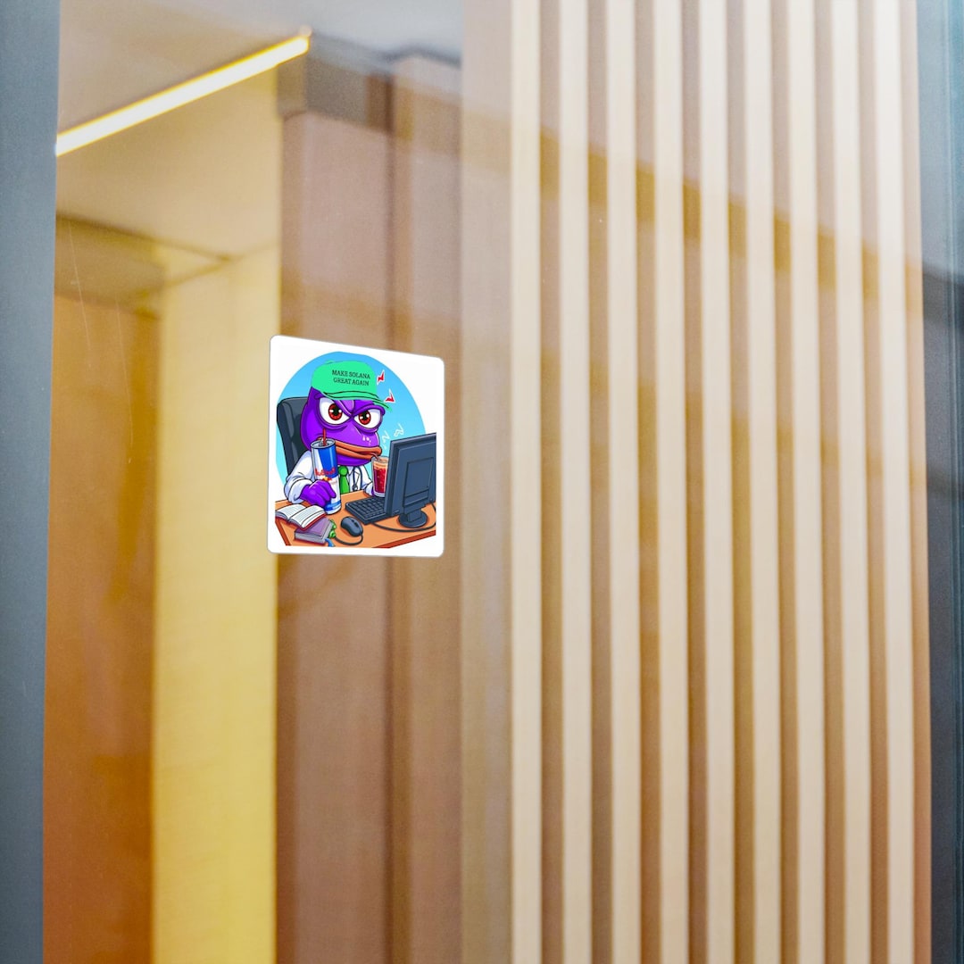 Purple Pepe Kiss-cut Vinyl Decal - Etsy