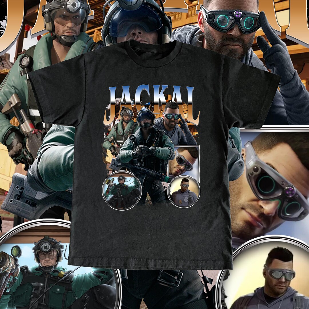 Rainbow Six Siege Jackal Operator Tee Custom Vintage Design Gift High ...