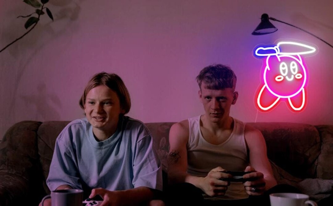 Kirby KNIFE Neon Sign, Led Kirby Sign, Kirby Led Lamp, Kirby ...
