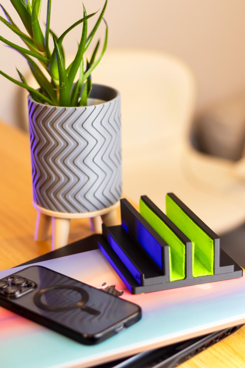 Sleek Multi-device Vertical Stand for Laptop, Tablet, and Phone - Etsy