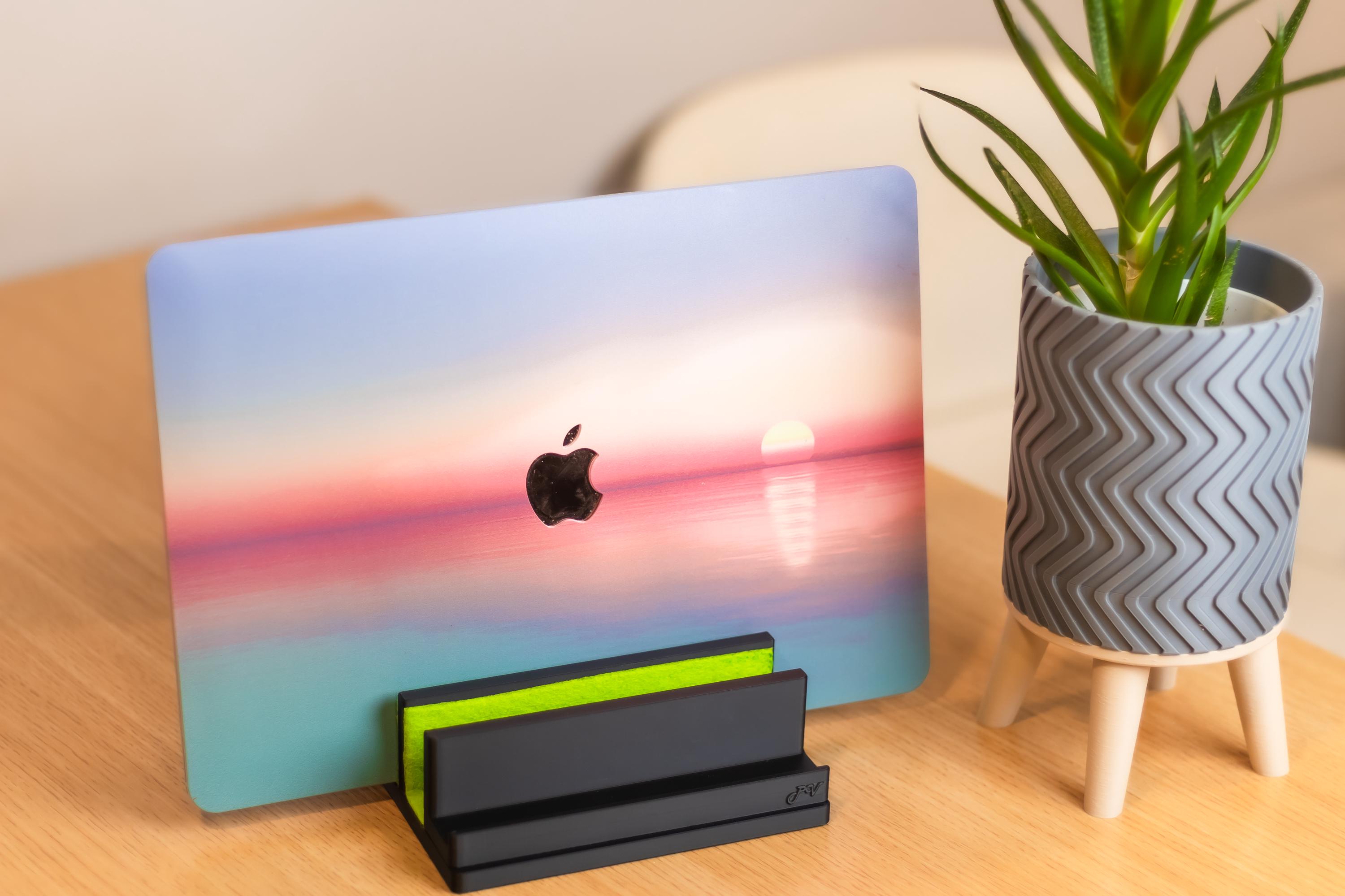 Sleek Multi-device Vertical Stand for Laptop, Tablet, and Phone - Etsy