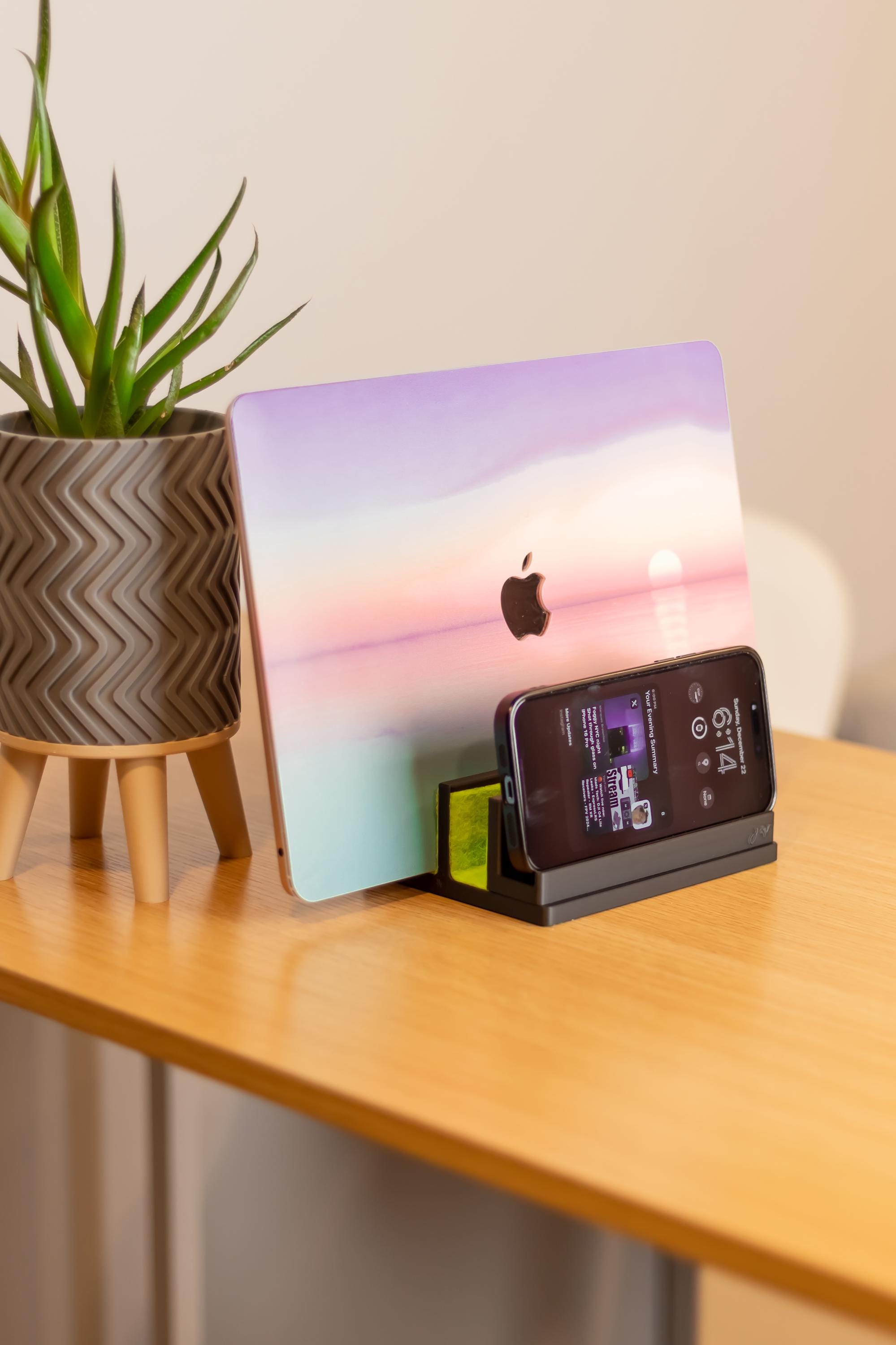 Sleek Multi-device Vertical Stand for Laptop, Tablet, and Phone - Etsy