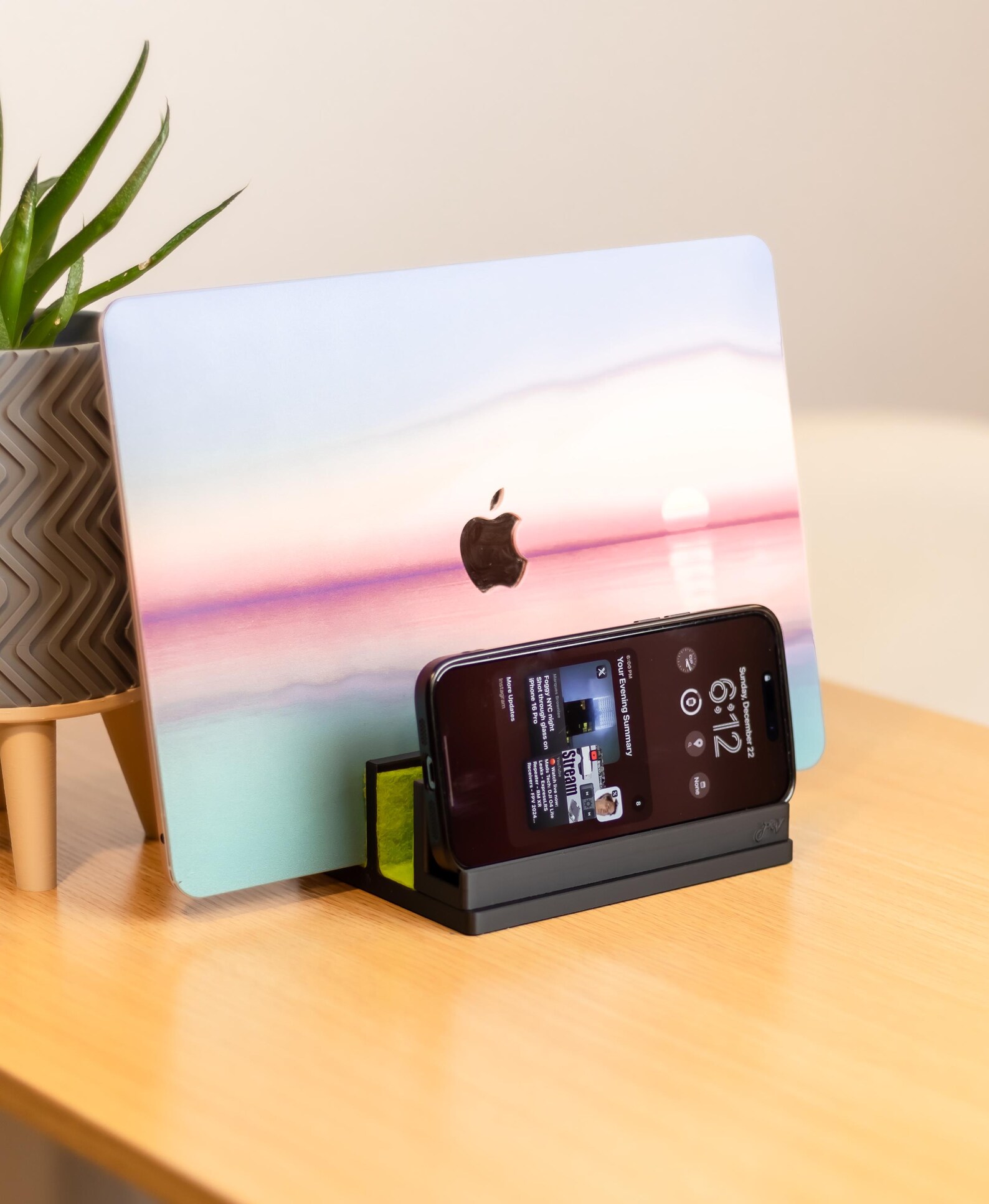 Sleek Multi-device Vertical Stand for Laptop, Tablet, and Phone - Etsy
