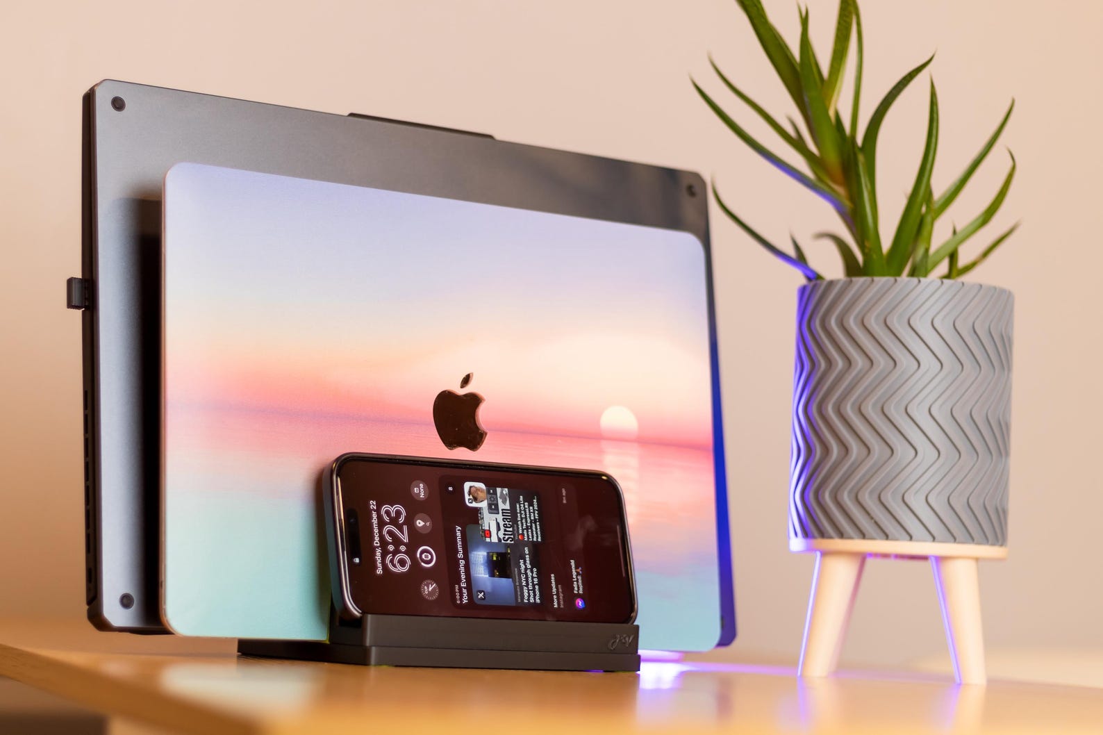 Sleek Multi-device Vertical Stand for Laptop, Tablet, and Phone - Etsy