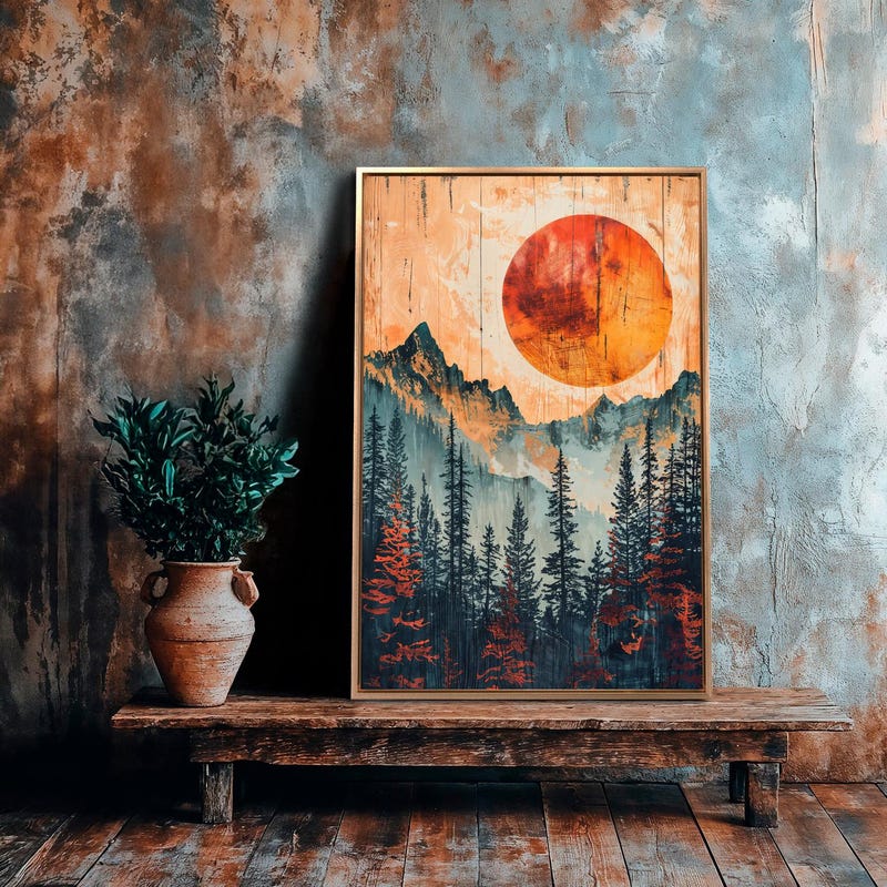 Sun Painting - Etsy
