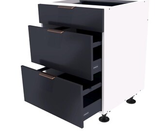 Kitchen Cabinet KT.40.600 With Blum Antaro Intivo Drawer. - Etsy