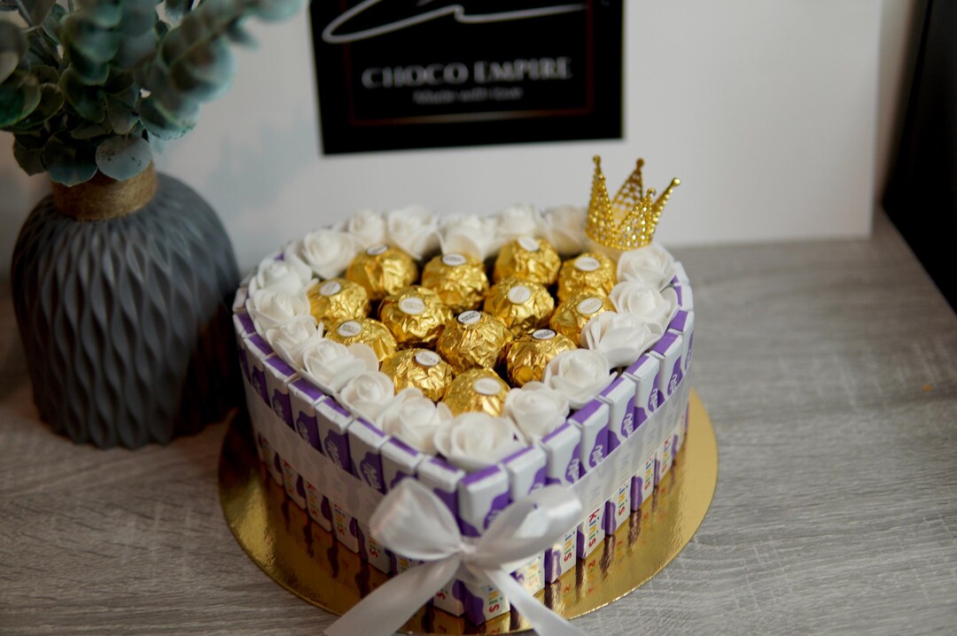 Taste the Alpine Dream: Milka Chocolate Box Filled With Ferrero Rocher ...
