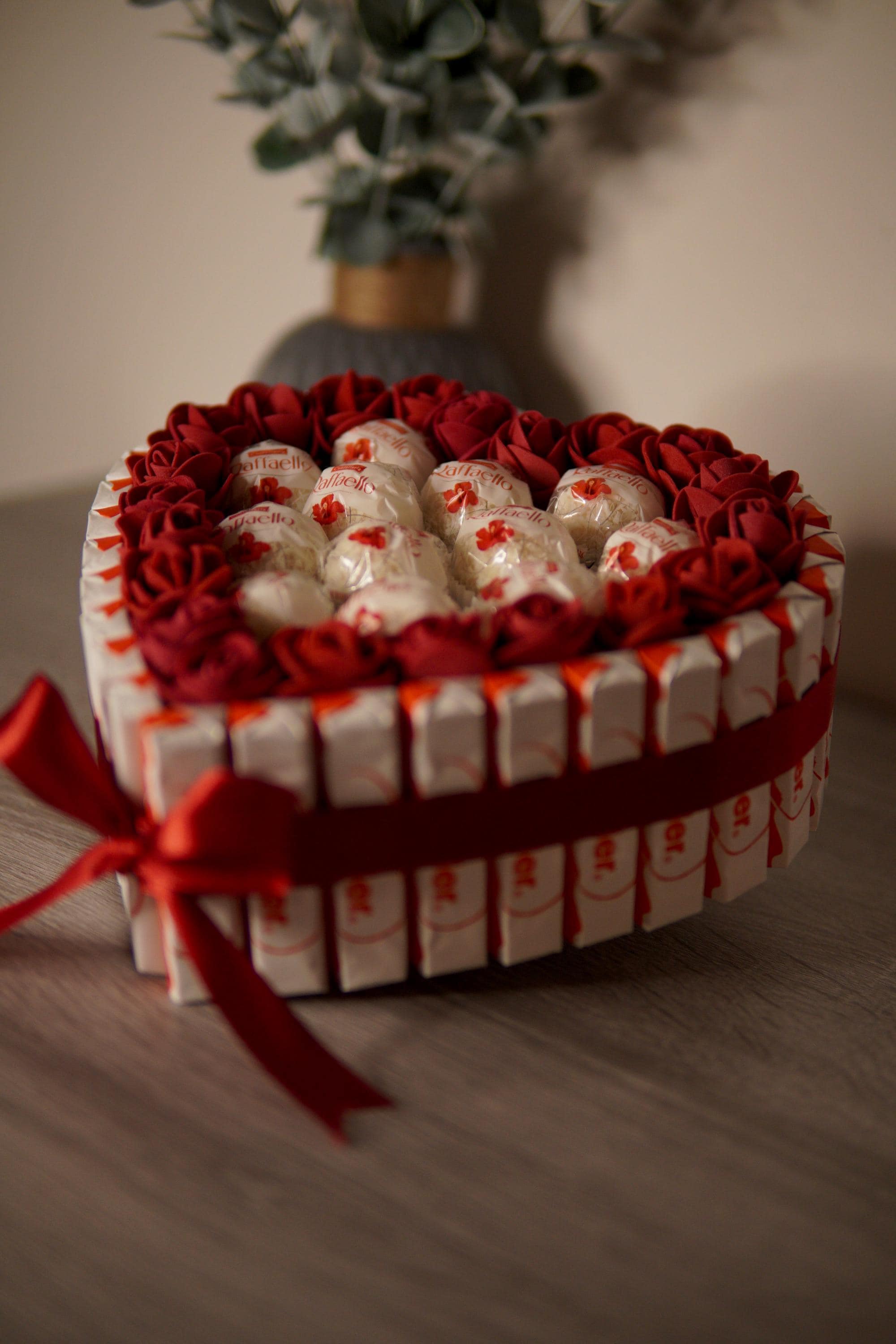 Luxurious Duo: Kinder & Raffaello Temptations! Heart Shaped Chocolate ...