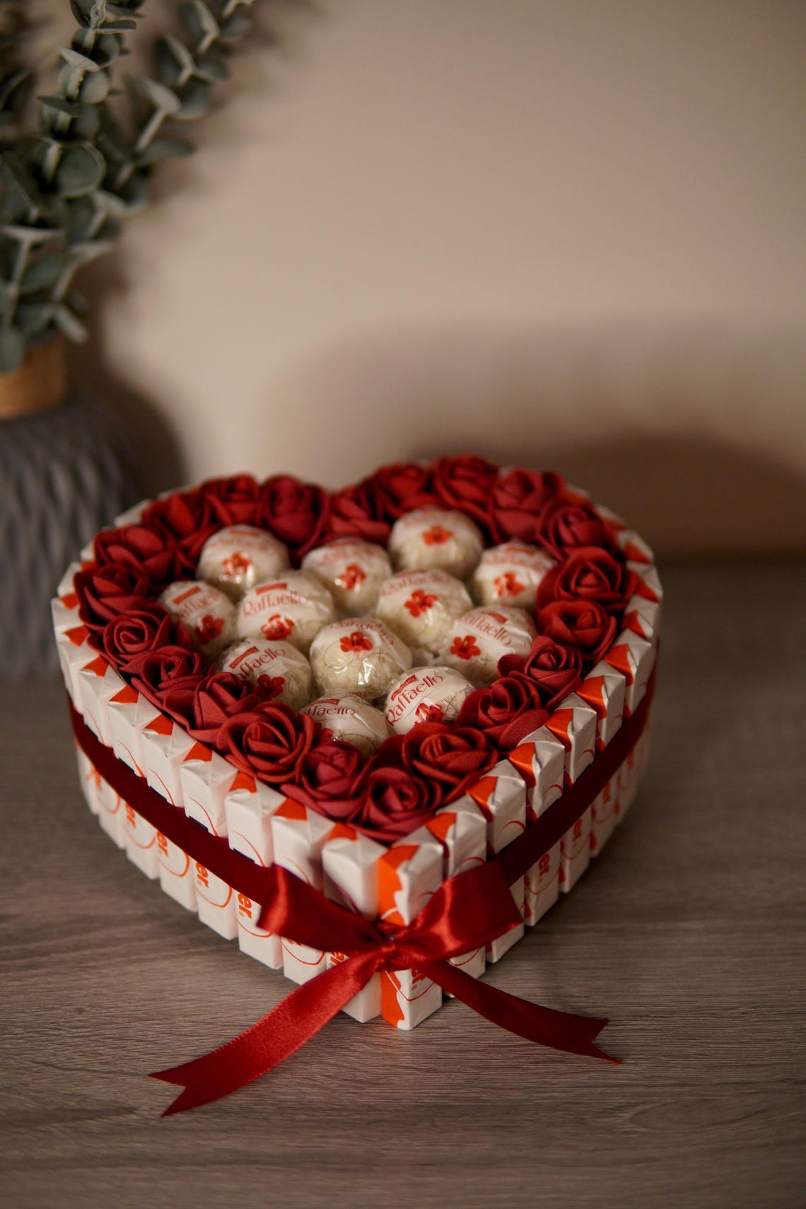 Luxurious Duo: Kinder & Raffaello Temptations! Heart Shaped Chocolate ...