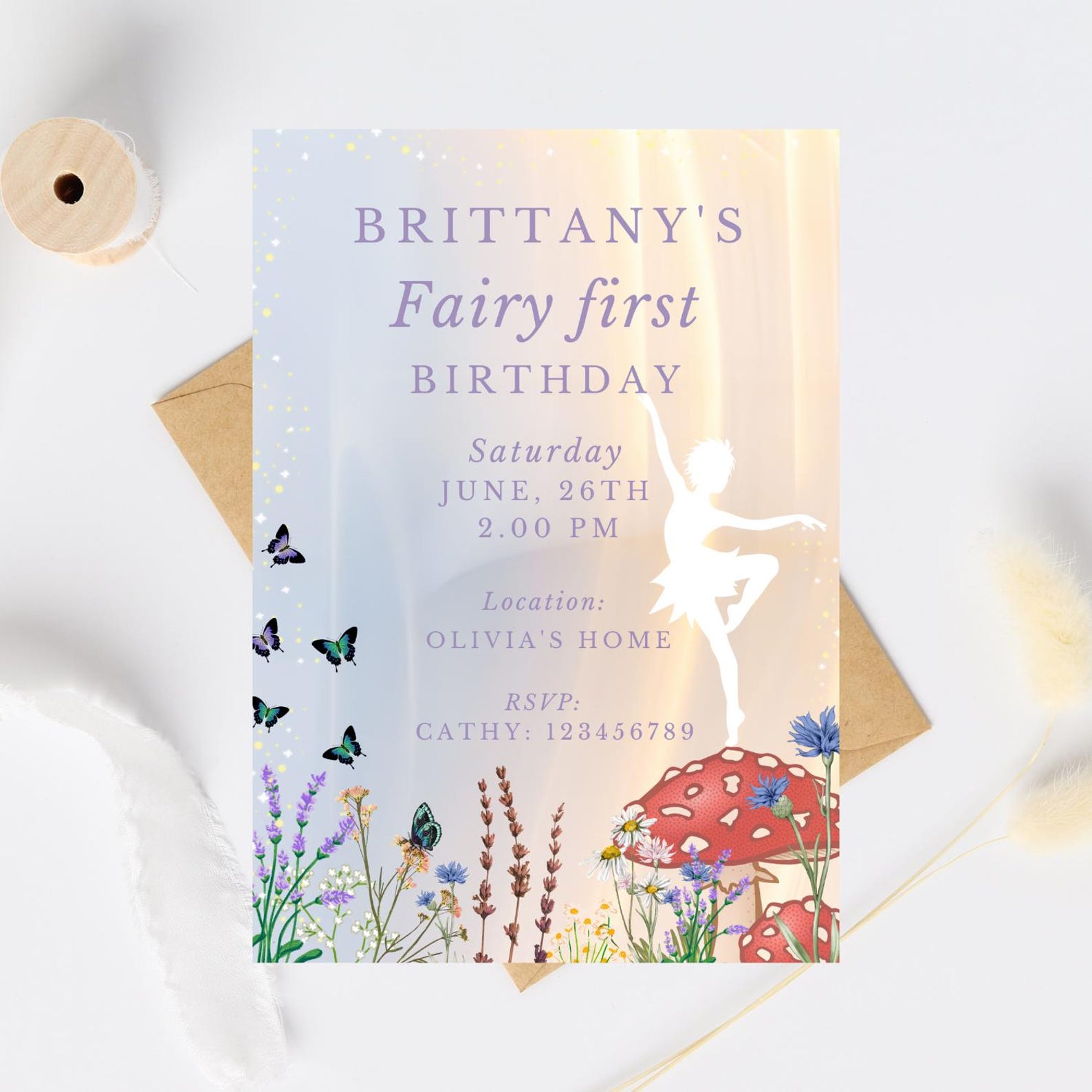 Fairy First Birthday | Fairy First Letter Sign | Fairy 1st Girl | Fairy ...