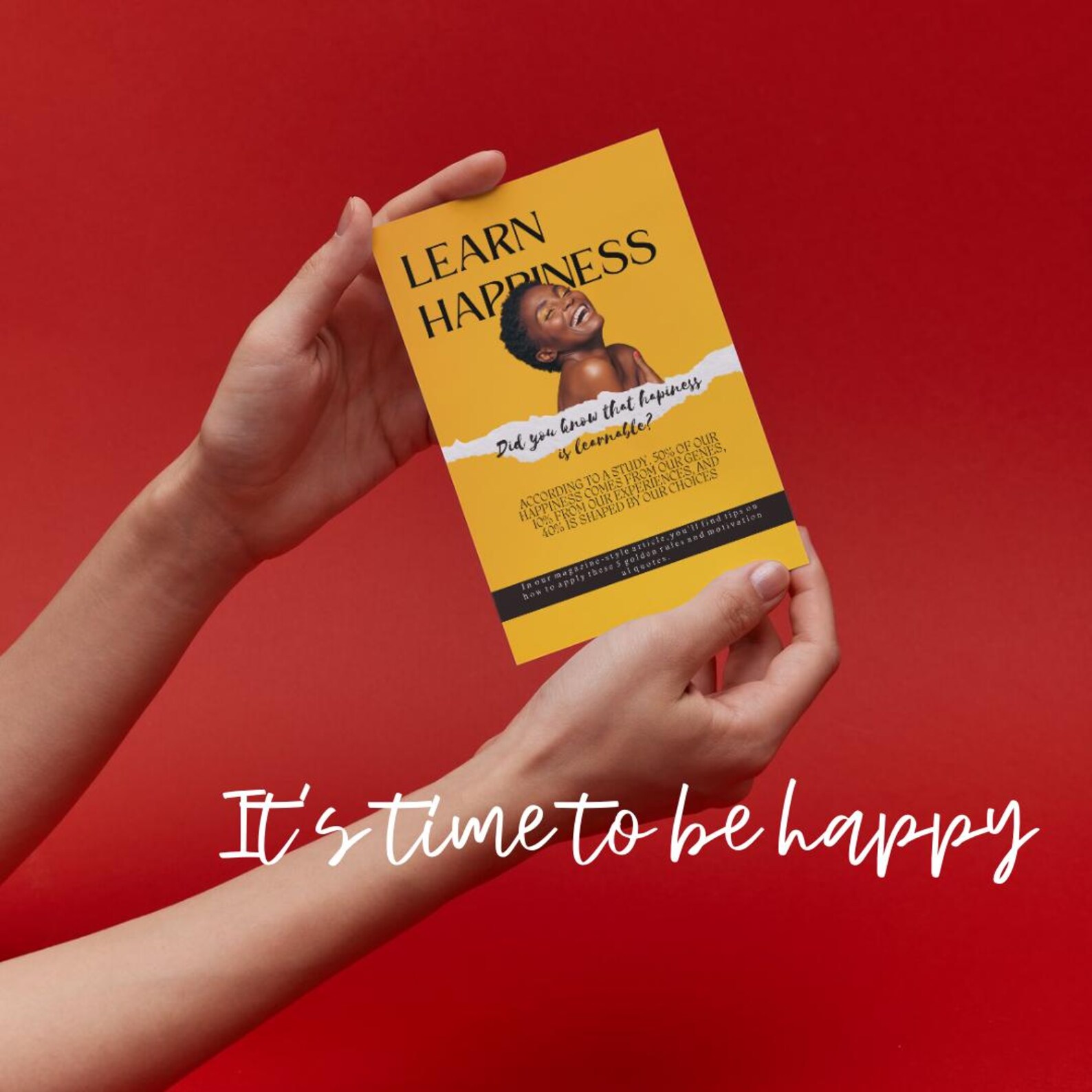 LEARN HAPPINESS / WORKBOOK / 5 Golden Rules - Etsy