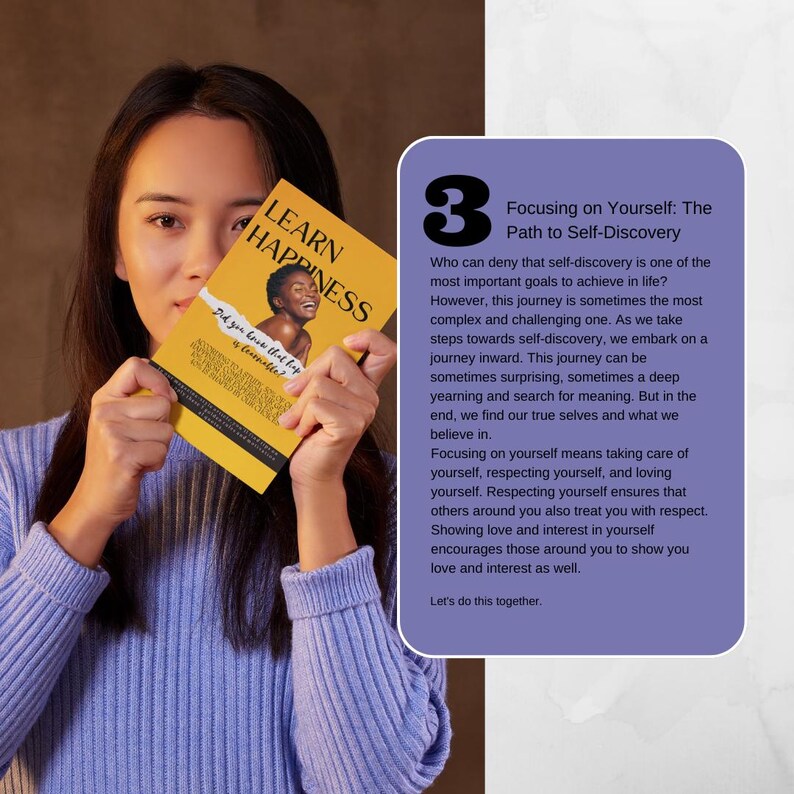 LEARN HAPPINESS / WORKBOOK / 5 Golden Rules - Etsy