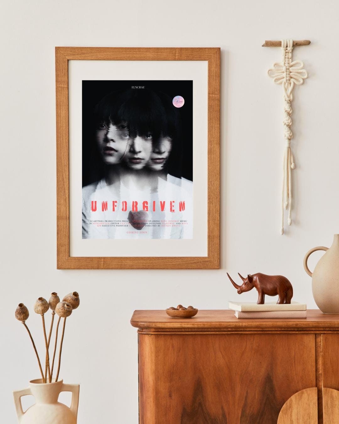 Lesserafim Inspired KPOP Poster Unforgiven KPOP Decor Wall Decor Gift ...