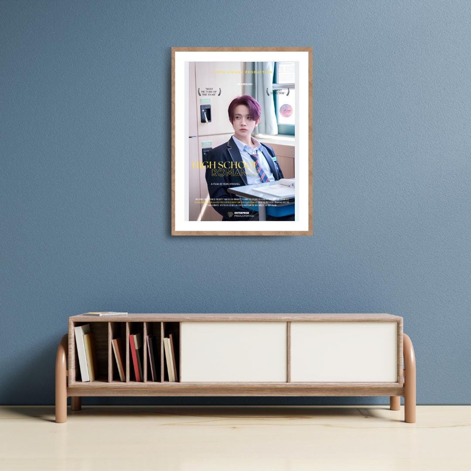 Enhypen Heesung Inspired K-POP Movie Poster Music Lover Gift K-pop Fan ...