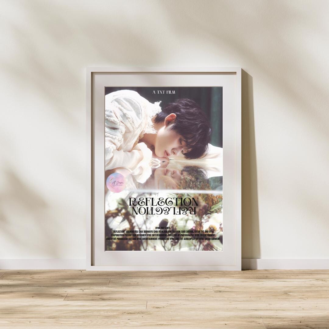 TXT Yeonjun K-POP Wall Print, K-POP Digital Art Print, Wall Art Print ...