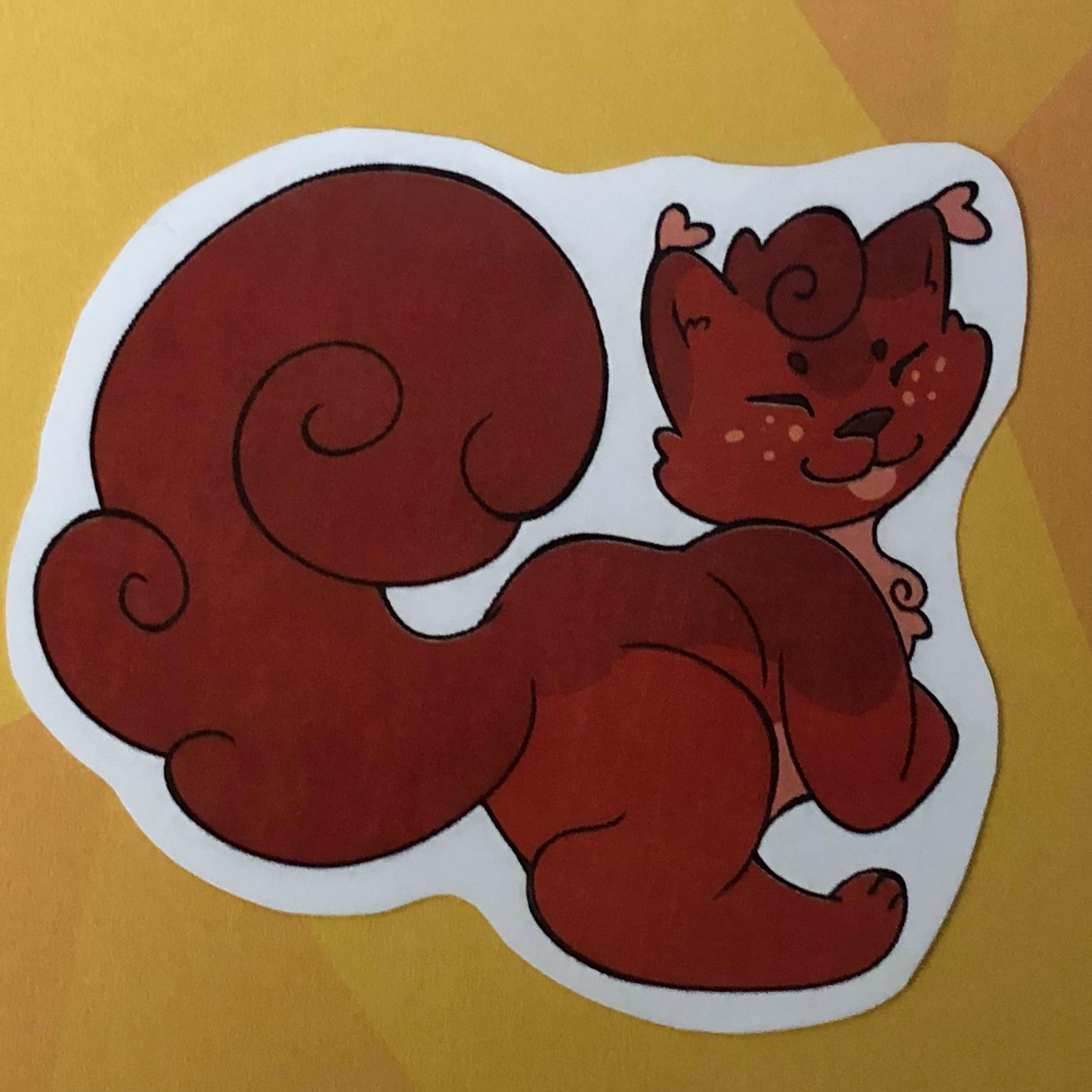 Warrior Cats Chibi Protagonist Stickers Set 1 firestar, Squirrelflight ...