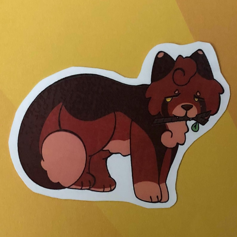Warrior Cats Chibi Protagonist Stickers Set 1 firestar, Squirrelflight ...