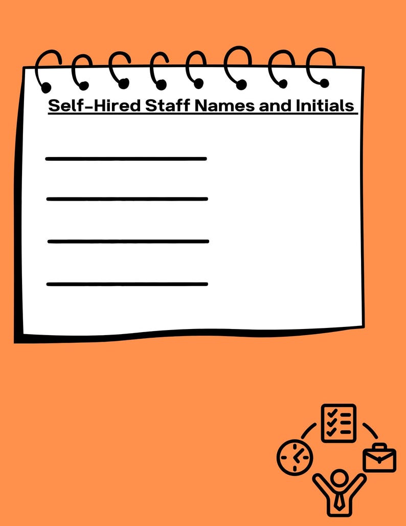 Weekly Staff Schedule Template – Organize Your Team Effortlessly! - Etsy