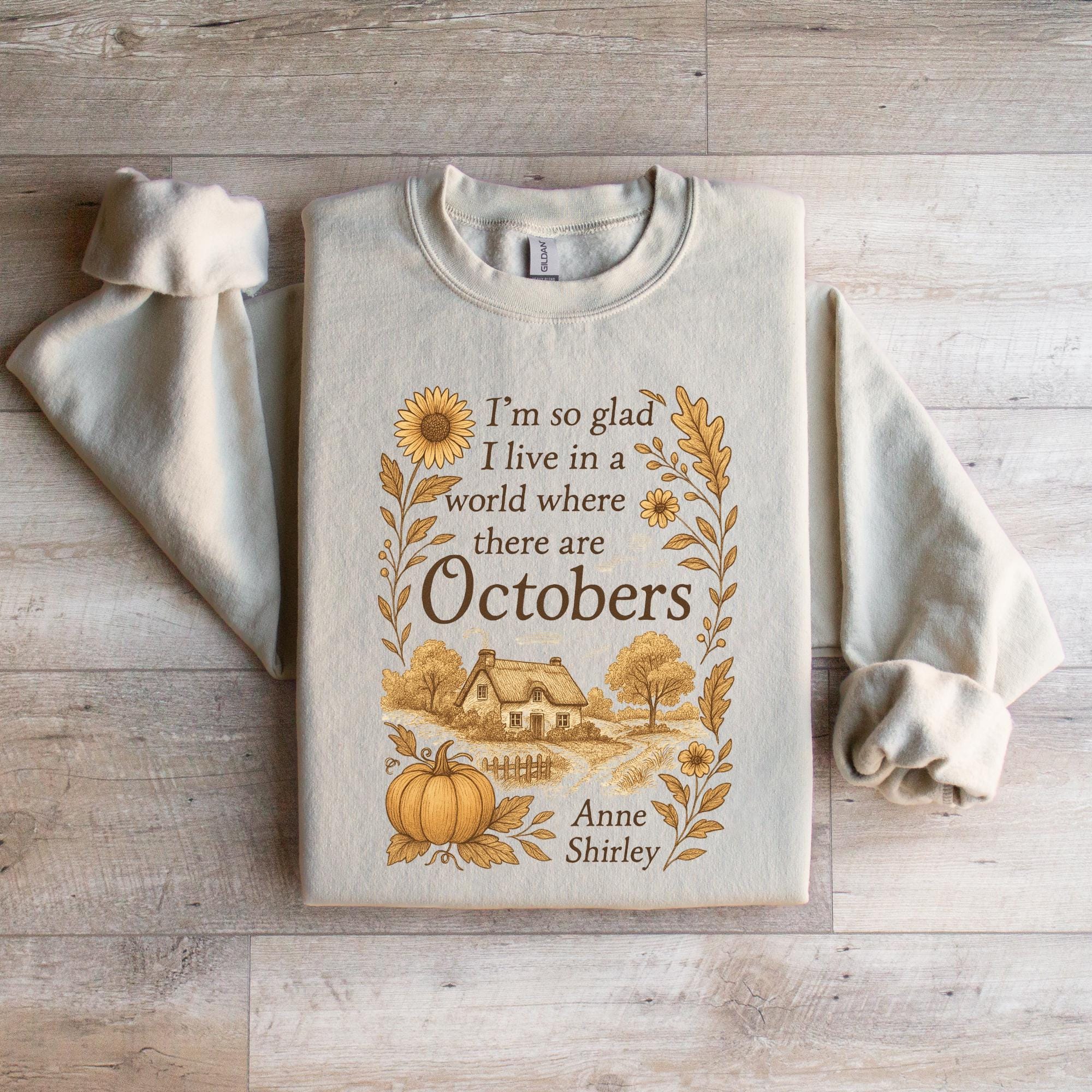World Where There Are Octobers Crewneck Sweatshirt, Anne of Green ...
