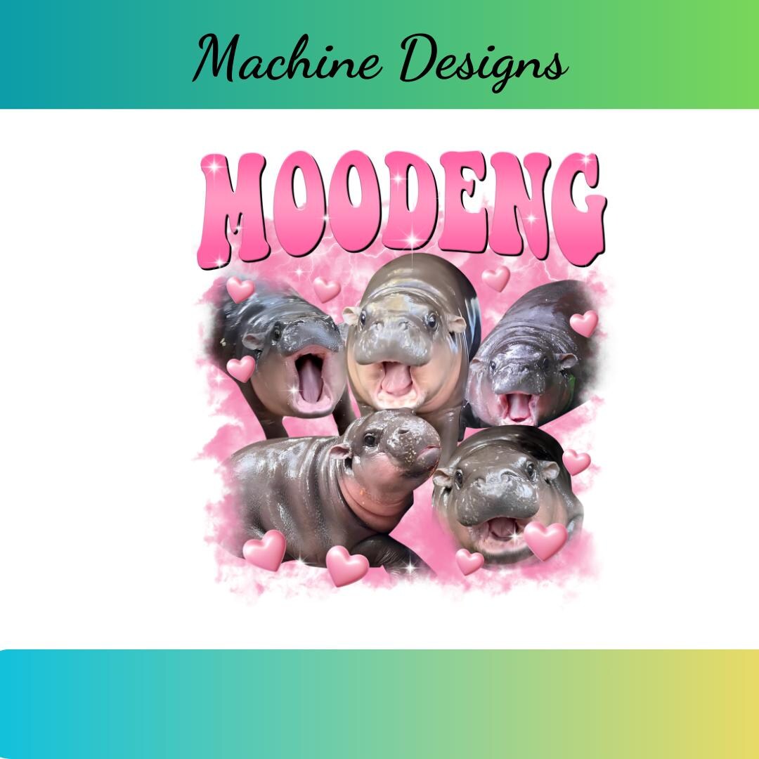 Moo Deng Png, I Love Moo Deng Png, Hippo Lover, Moo Deng I Love You Png ...