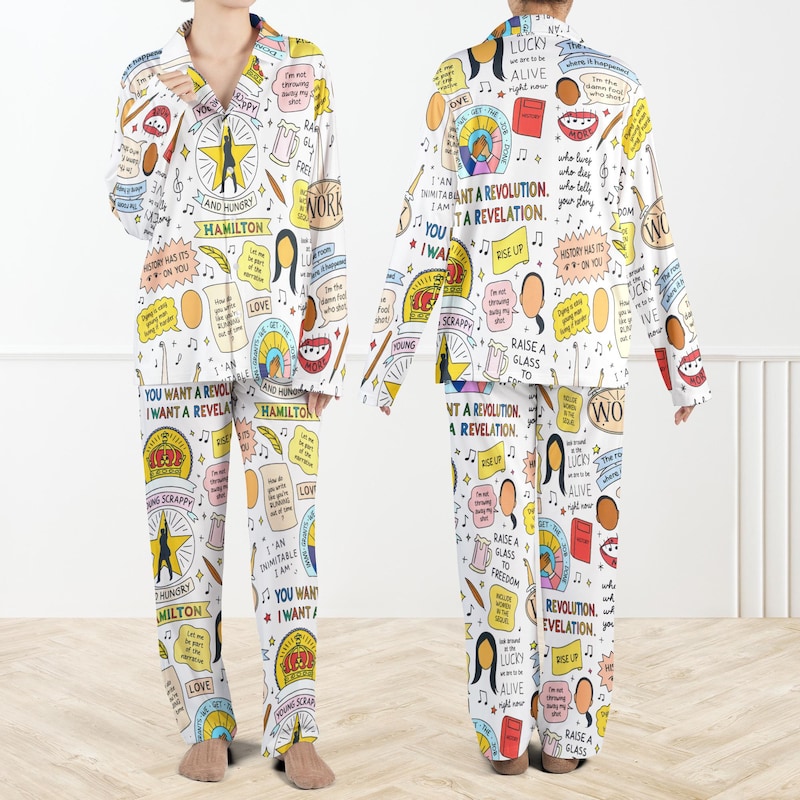 Hamilton the Musical Pajamas - Etsy UK