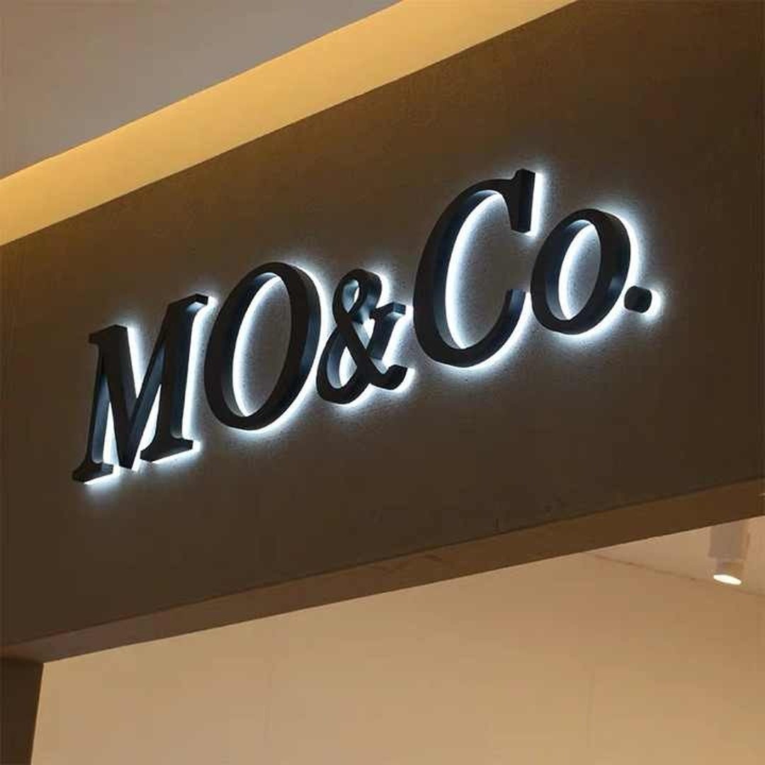 Wall Logo Sign 3D Logo Custom Sign Backlit Business Sign Laser Cut Sign ...