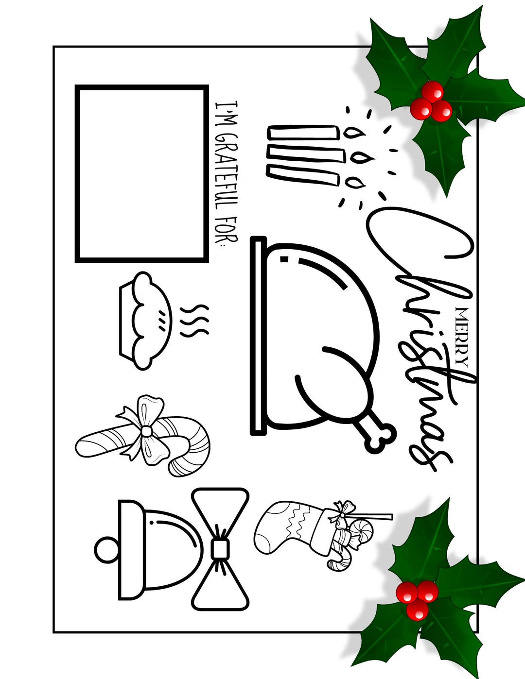 Printable Christmas Activity Set for Kids & Family - Fun Christmas ...