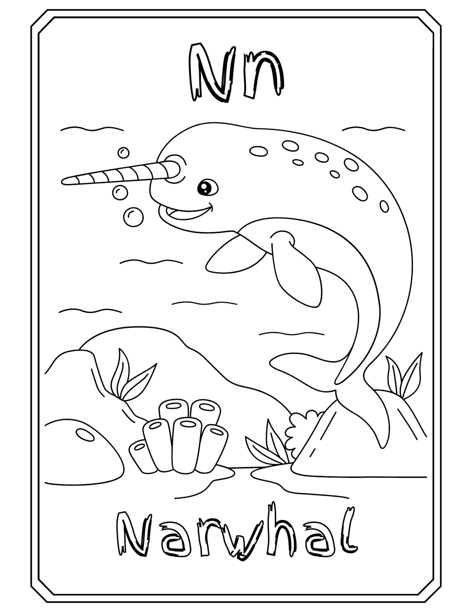 ABC Coloring Book | Animal Alphabet Coloring Book | Toddler ABC ...