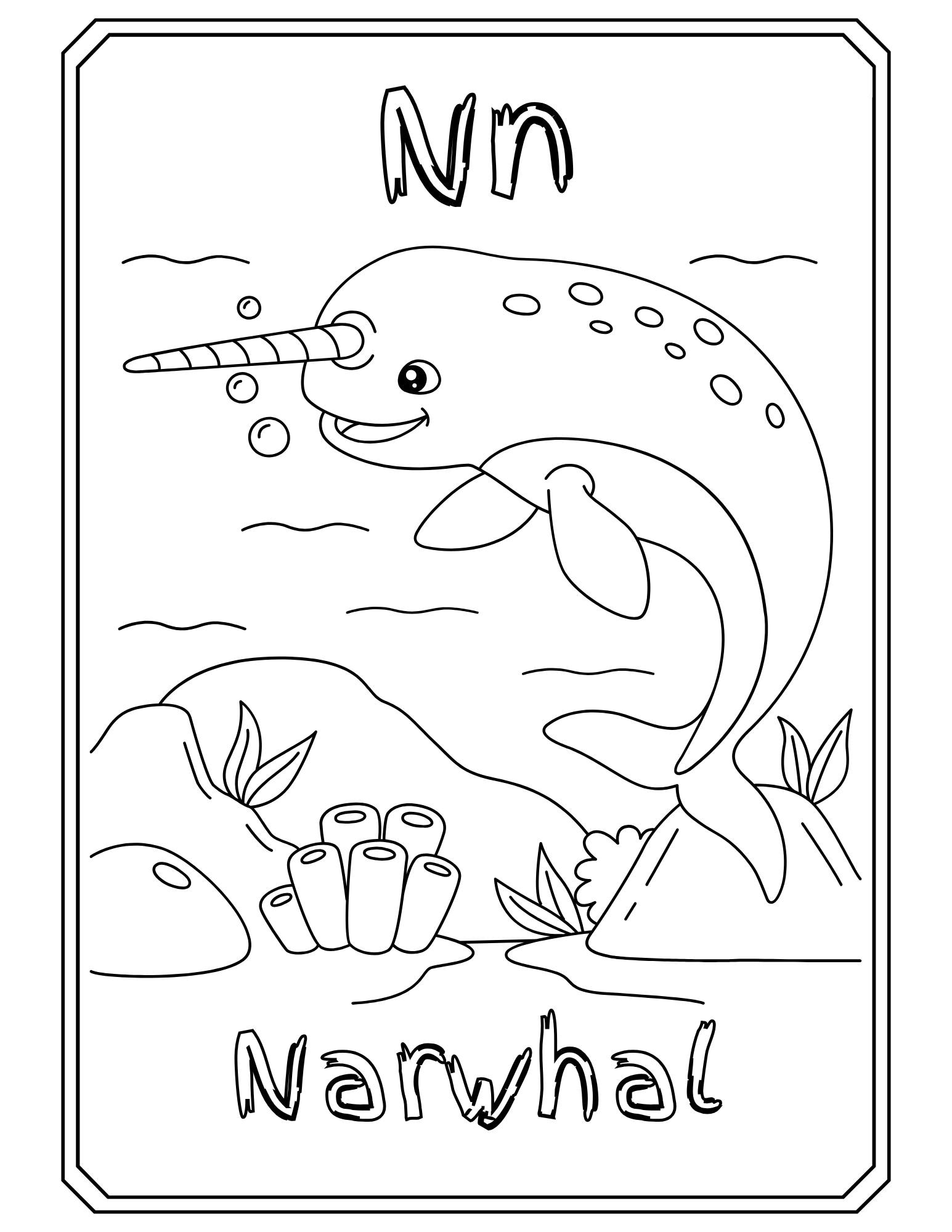 ABC Coloring Book | Animal Alphabet Coloring Book | Toddler ABC ...