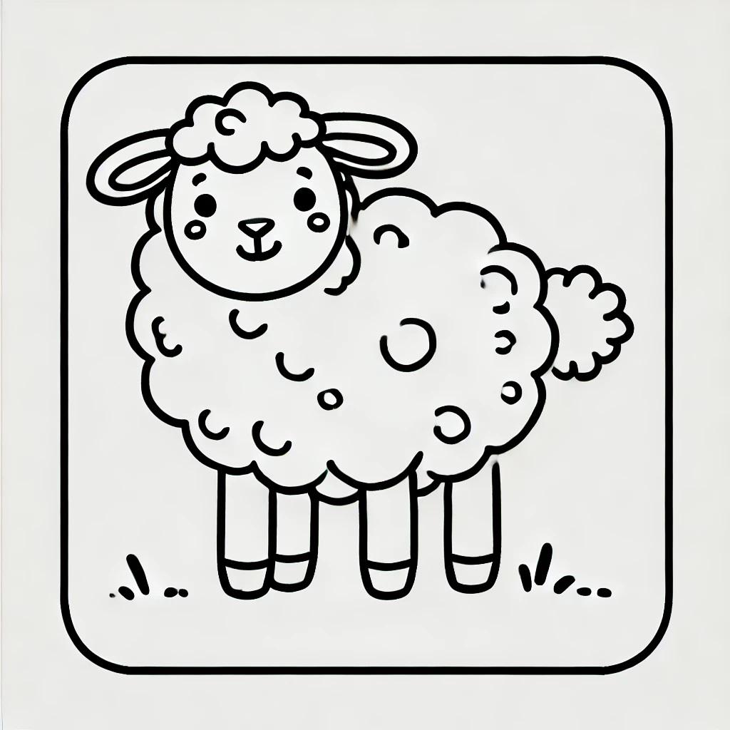 My Farm Animal Coloring Book - Kids Coloring Book - Animal Coloring ...