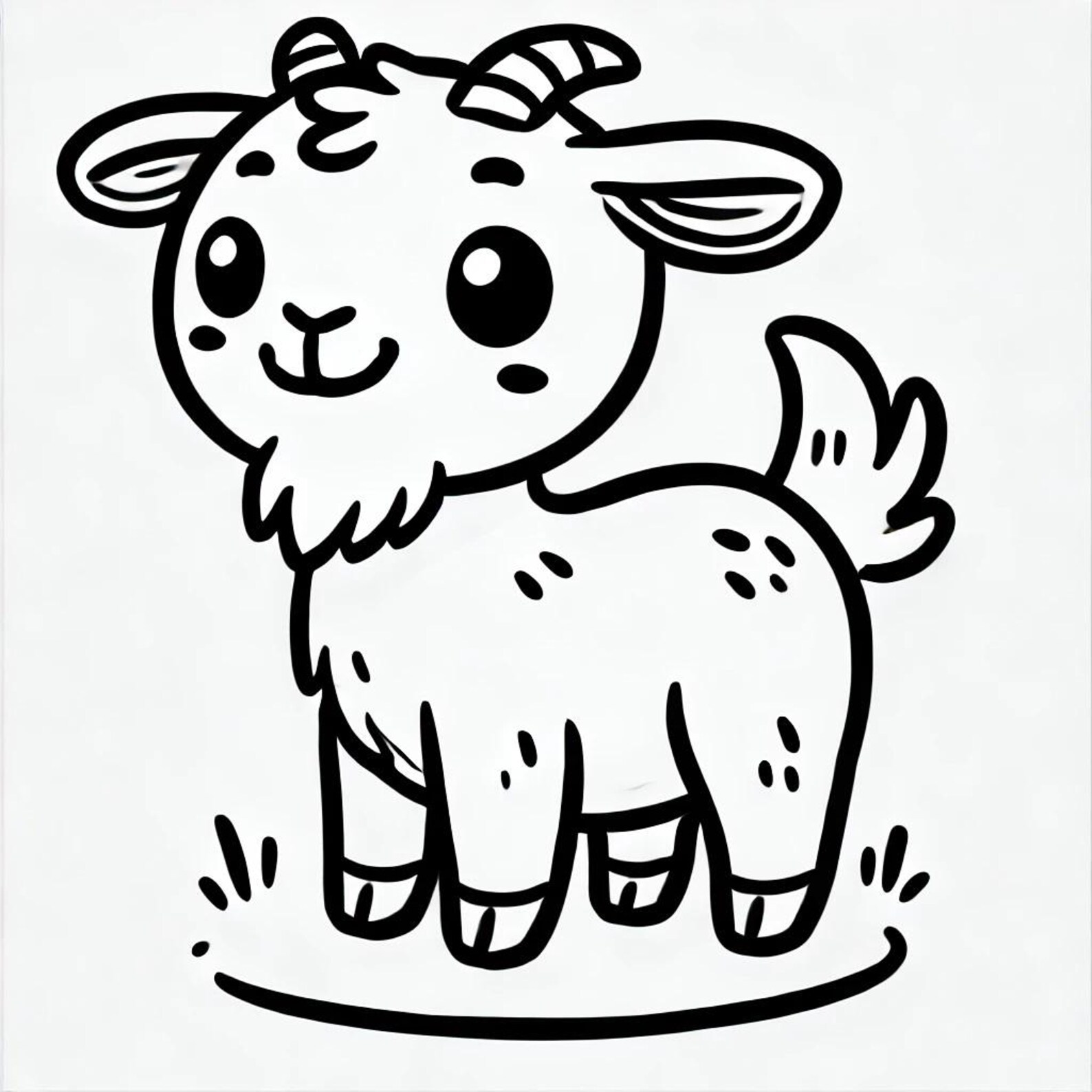 My Farm Animal Coloring Book - Kids Coloring Book - Animal Coloring ...