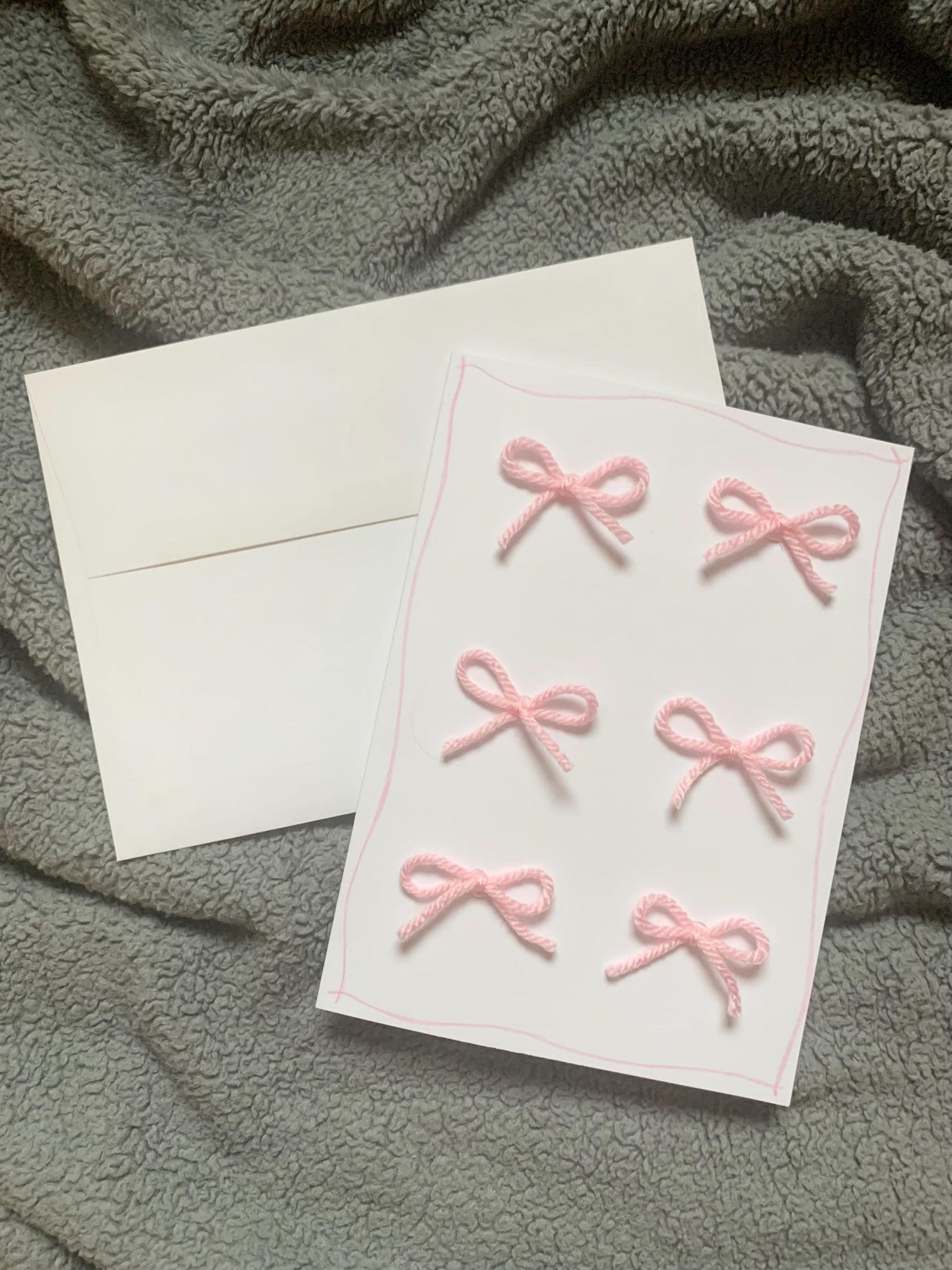 Handmade Coquette Aesthetic Card | Coquette Aesthetic | Greeting Card ...