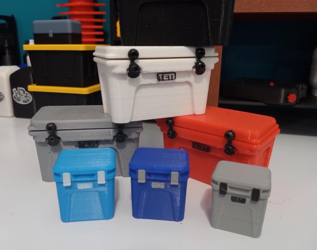 Detailed 10 & 24 Scale Ice Chests With Lids - Etsy
