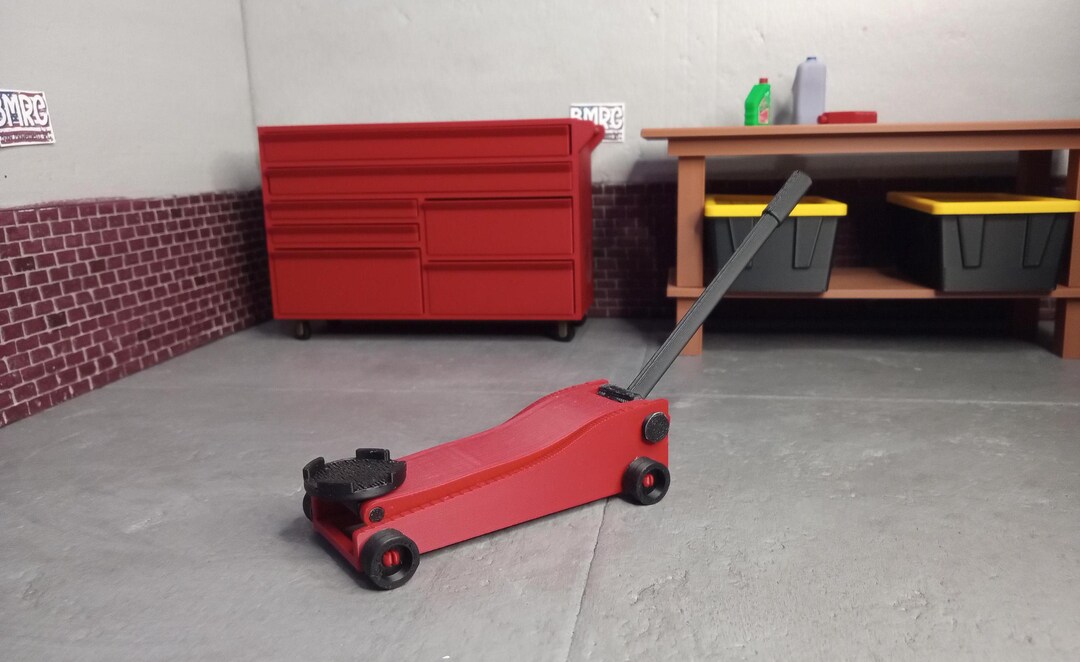 Detailed Scale Working Floor Jack - Etsy