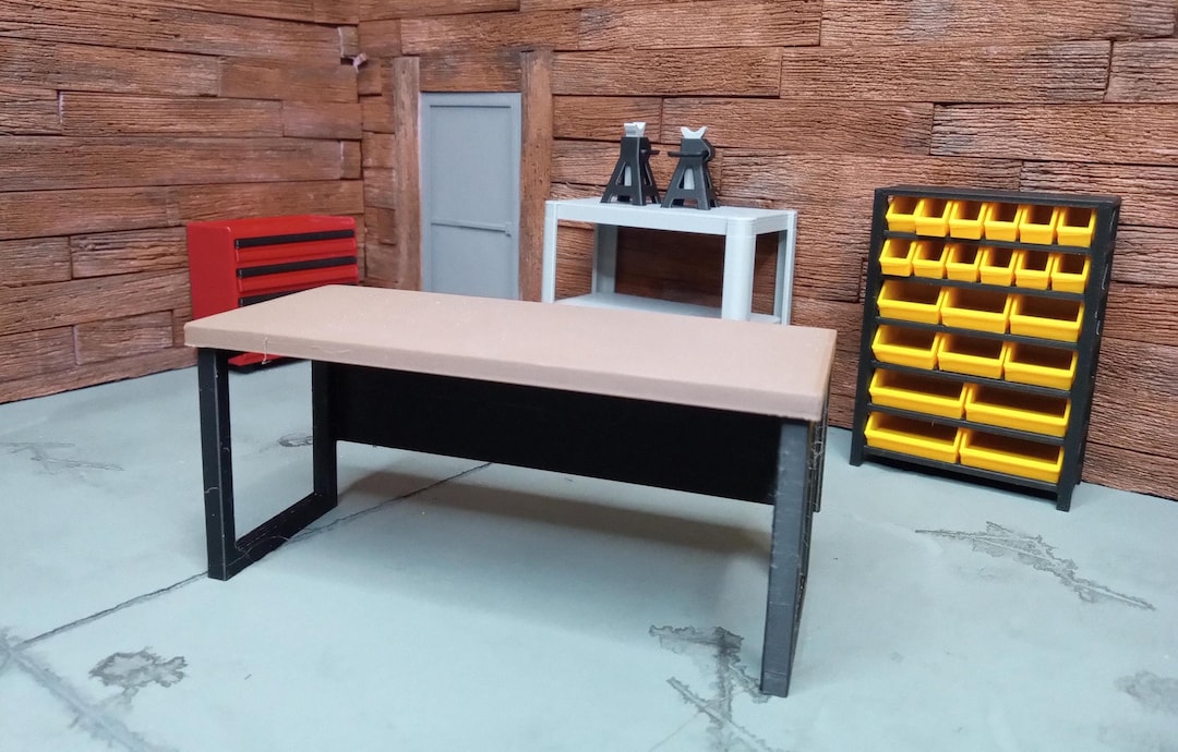 Detailed Scale Large Work Desk Table - Etsy