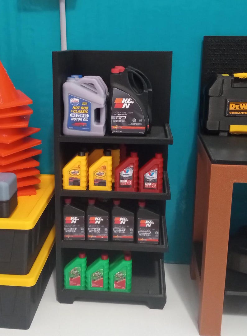 Detailed Scale Motor Oil Bottle Set - Etsy
