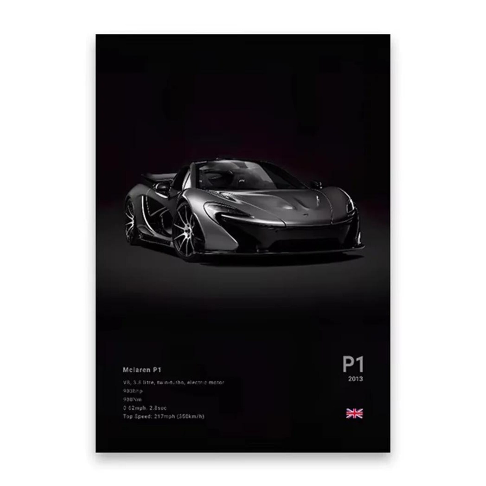 Famous Cars 918 GT3 G63 STO SLS Canvas Wall Art Print Poster Modern ...