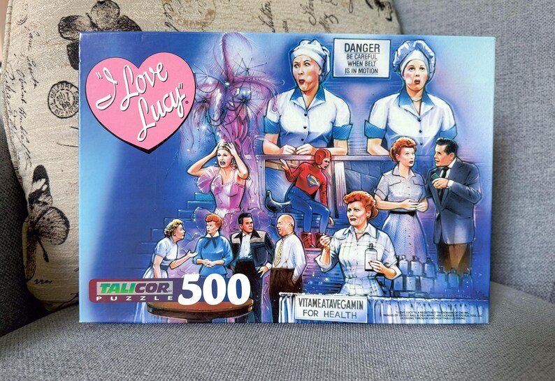 I Love Lucy 500 Piece Puzzle - Etsy