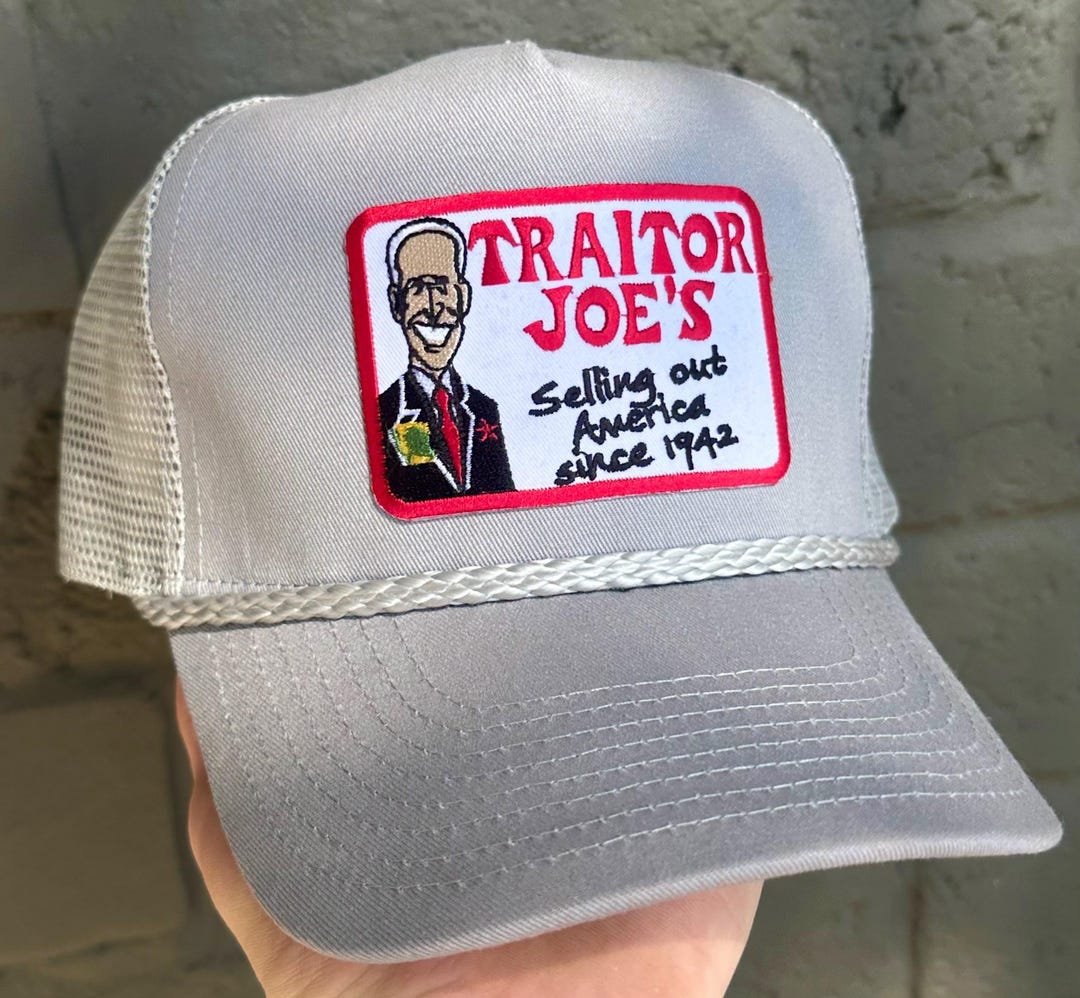 Traitor Joe’s Trucker Hat, Funny Hat, Retro Hat, Rope Hat, Personalized ...