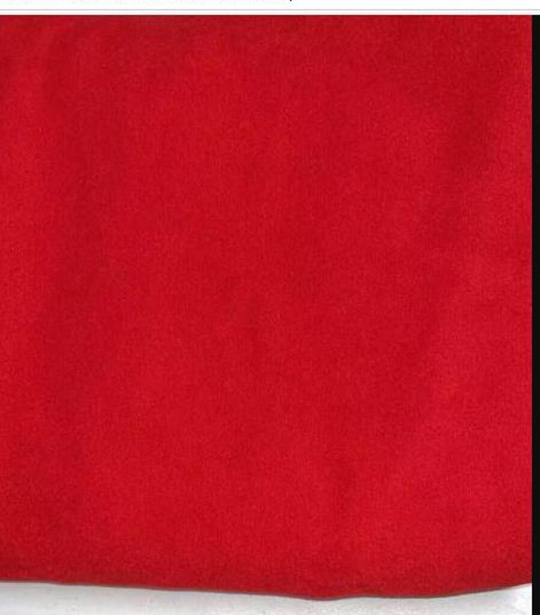 Italian Heavy Wool Red Fabric - Etsy