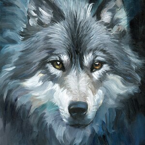 The Wolf Print Giclee Signed 8x10 - Etsy