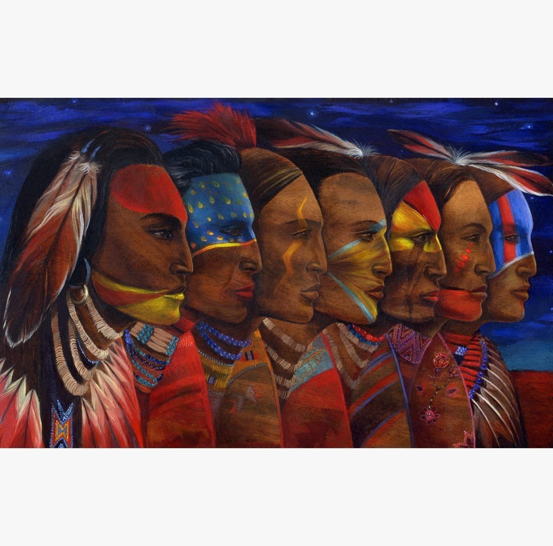 NIGHT DANCERS Print - Etsy