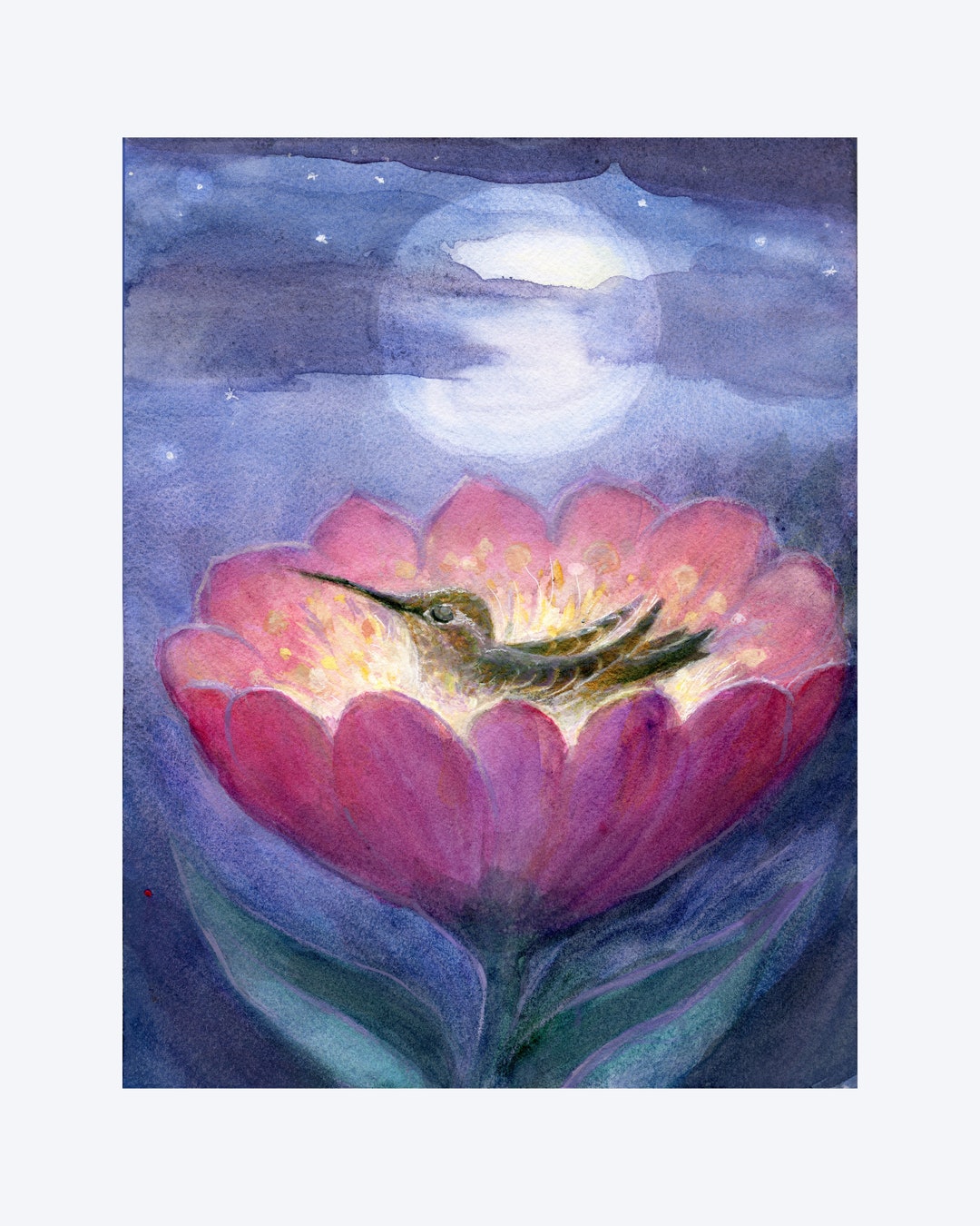 Queen of the Night SLEEP Hummingbird Female Empowerment David Joaquin ...