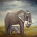 8x10" Isabella and the Elephants ,giclee Print - Etsy